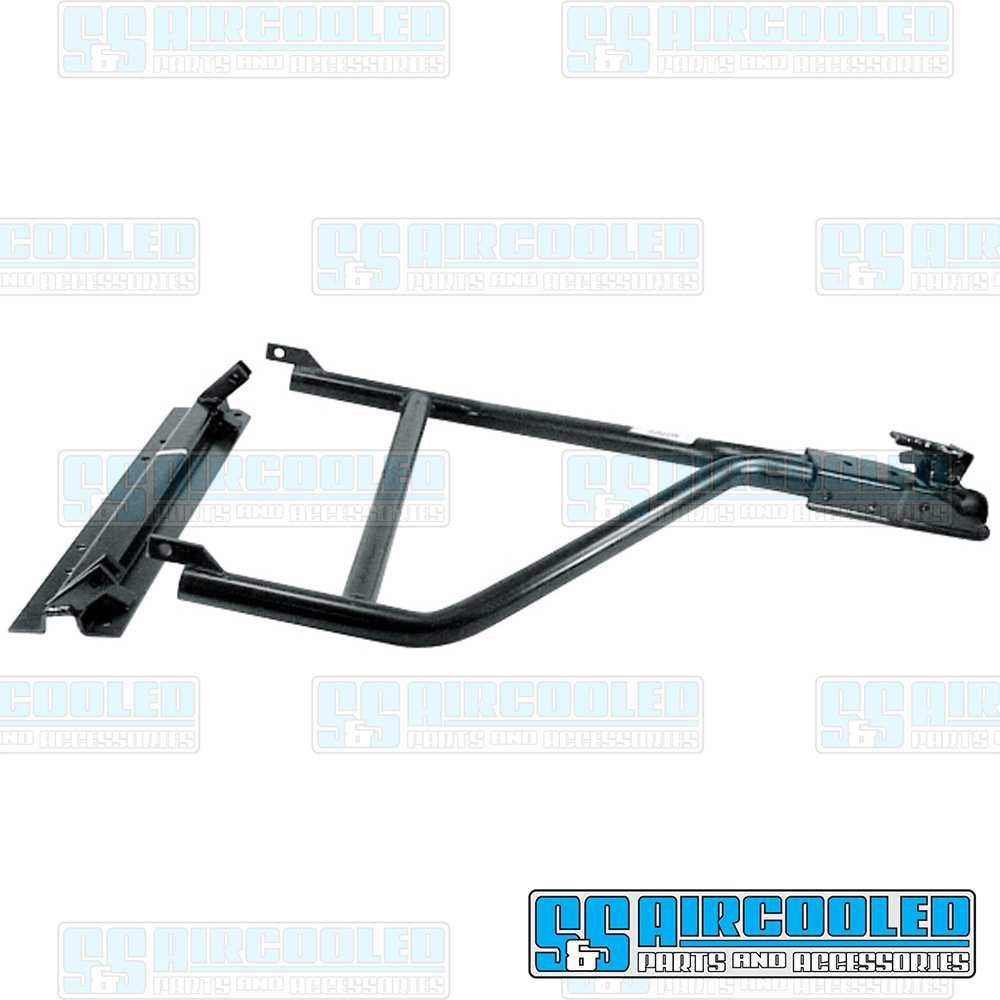 EMPI Tow Bar, 2" Ball Coupler, Mounting Plate, VW Super Beetle