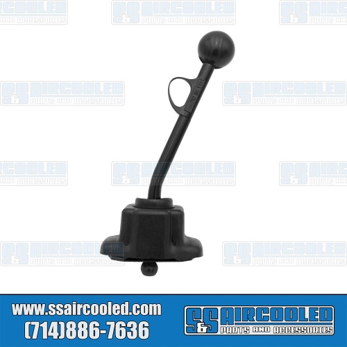 EMPI Shifter, Trigger/Hurst Style, , Short, 00-4507-0, Black Powder Coat,