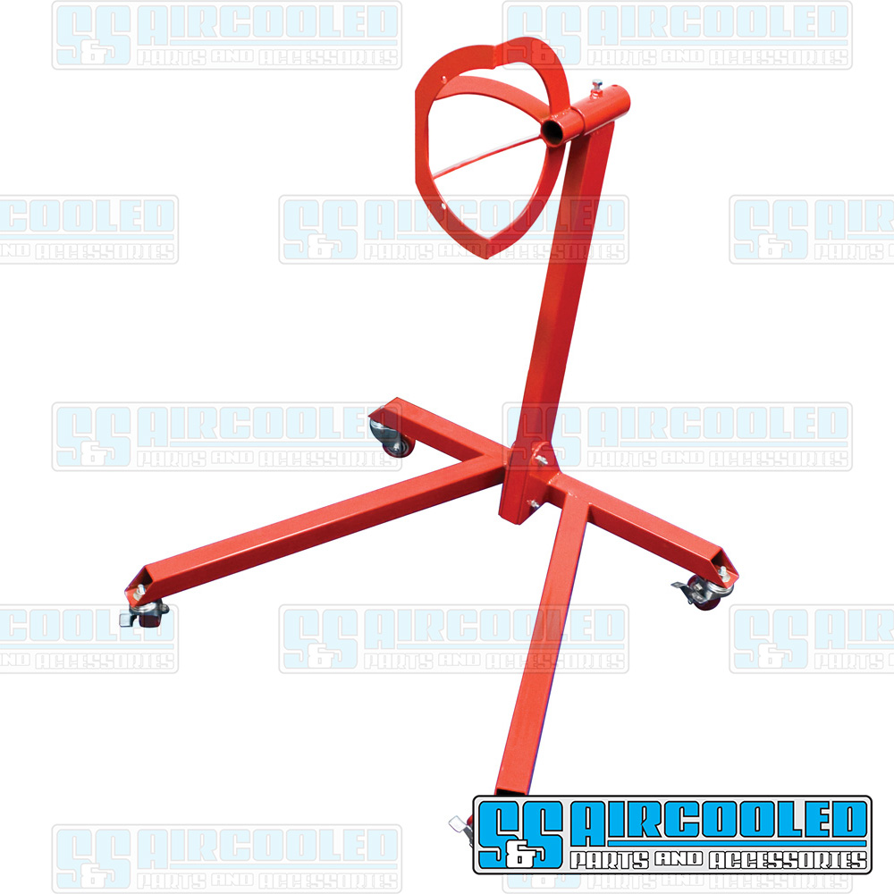EMPI Engine Stand, 00-5015-0, Floor Style w/Casters, Super Duty, VW Bug ...