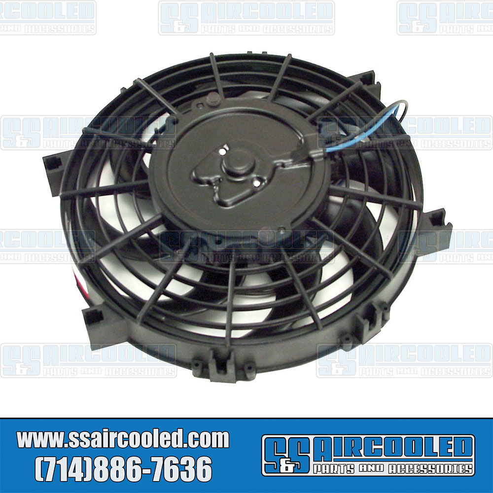 EMPI Oil Cooler Fan, 12 Volt, 9in. Diameter, Reversible, VW Bug, Super ...