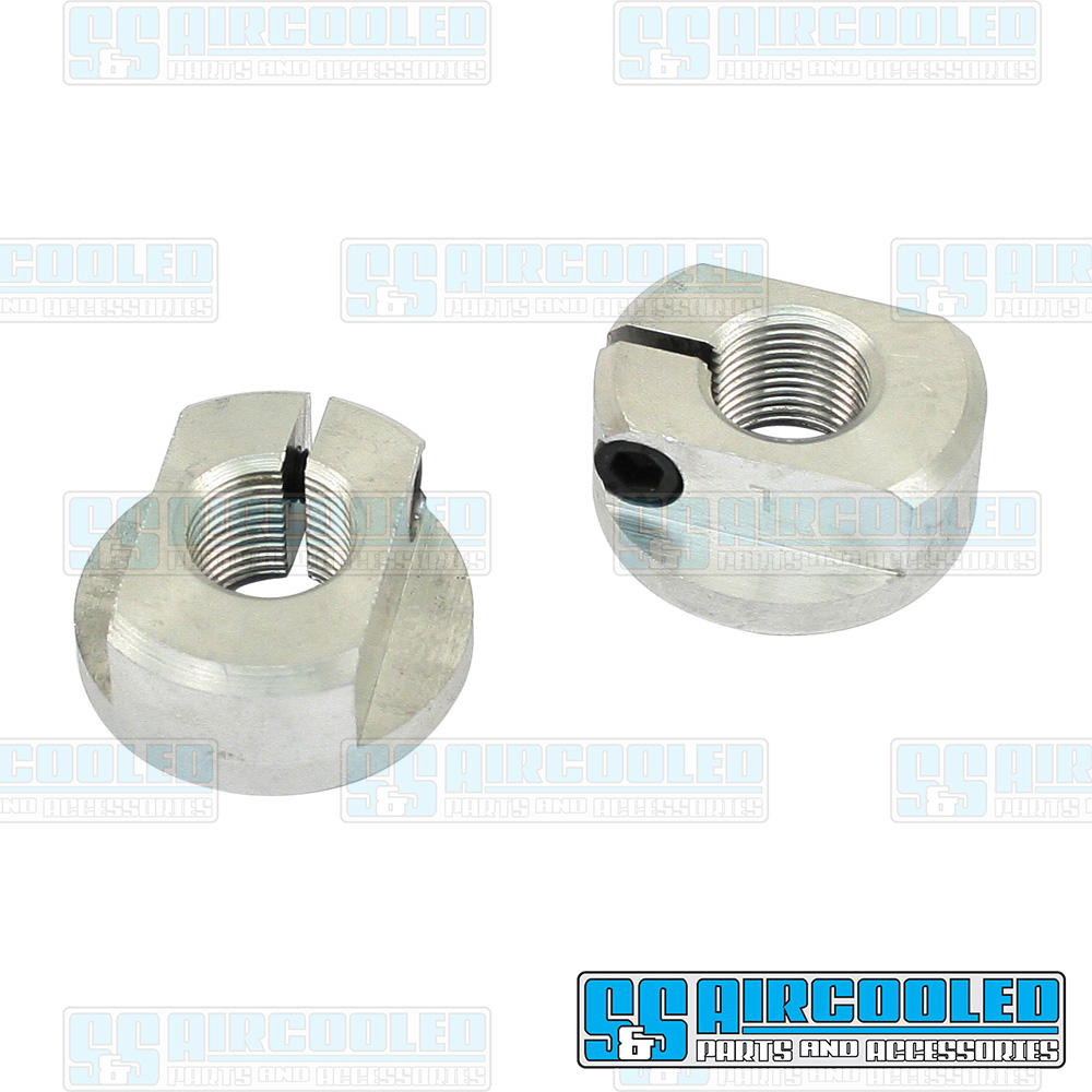 ALUM. L/PIN CLAMP NUTS, PR.