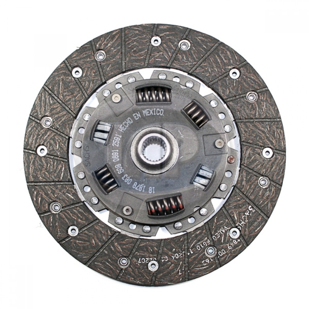 Sachs Clutch Disc, 025141031D, 228mm, Spring Center, VW Bus, Vanagon