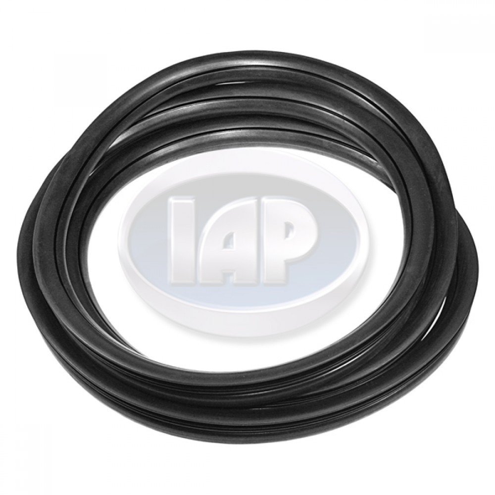 Window Rubber, 113845121A, Windshield, American Style w/Molding Groove ...