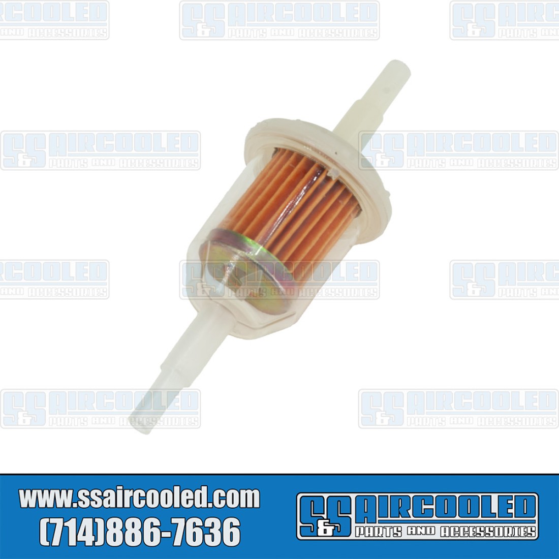 Fuel Filter, In-Line, VW Bug, Super Beetle, Ghia, Bus, Type 3, Thing