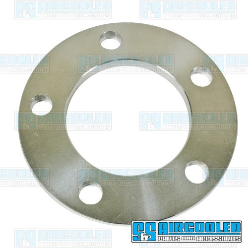 EMPI Wheel Spacer, 5x112mm, 3/8in Thick, 14mm Holes, Aluminum, VW Bus