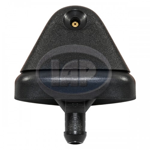 Windshield Washer Nozzle, Left or Right, Black, VW Bus, Vanagon