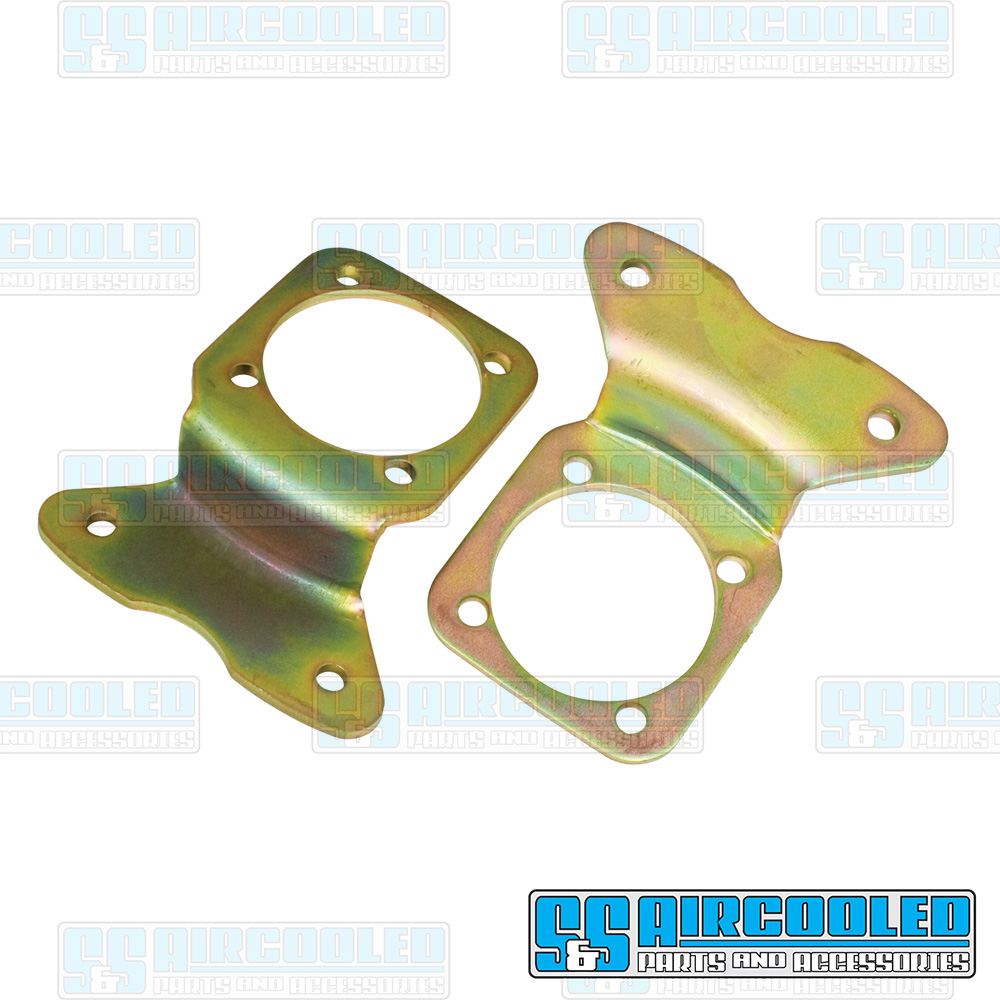 EMPI Disc Brake Kit, 22-2919-0, Rear, Blank, e-Brake, Stamped Brackets ...