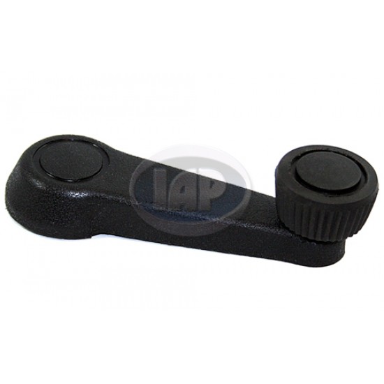 Window Winder, 321837581, Left or Right, Black w/Black Knob, VW Bug ...