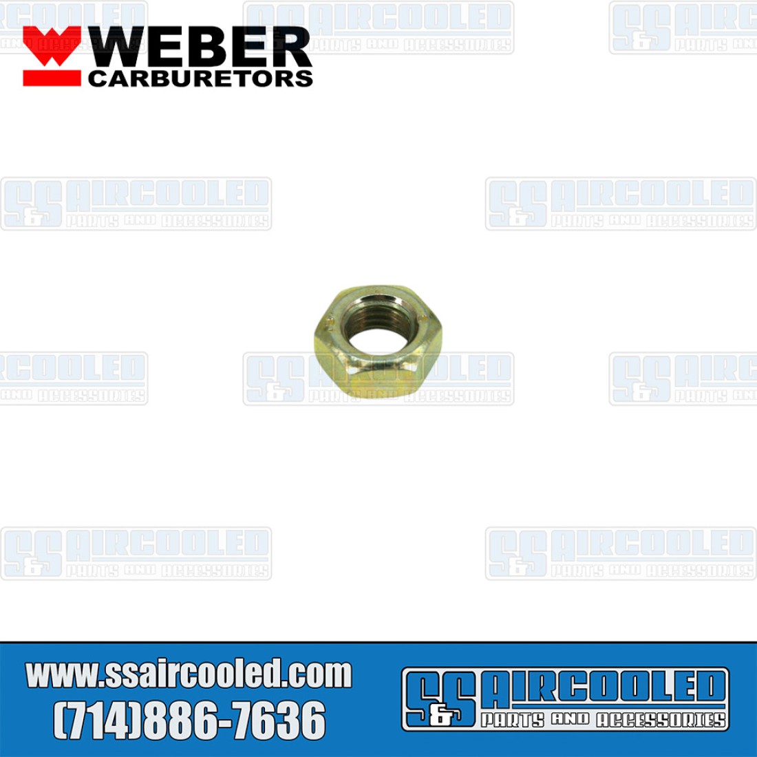 Weber VW Throttle Shaft Nut, 34710.003, 48 IDA