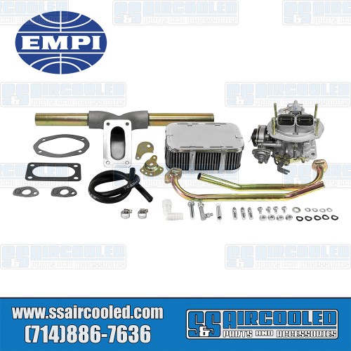 EMPI VW Carburetor Kit, Single 32/36 EPC Progressive w/Air Filter, VW ...