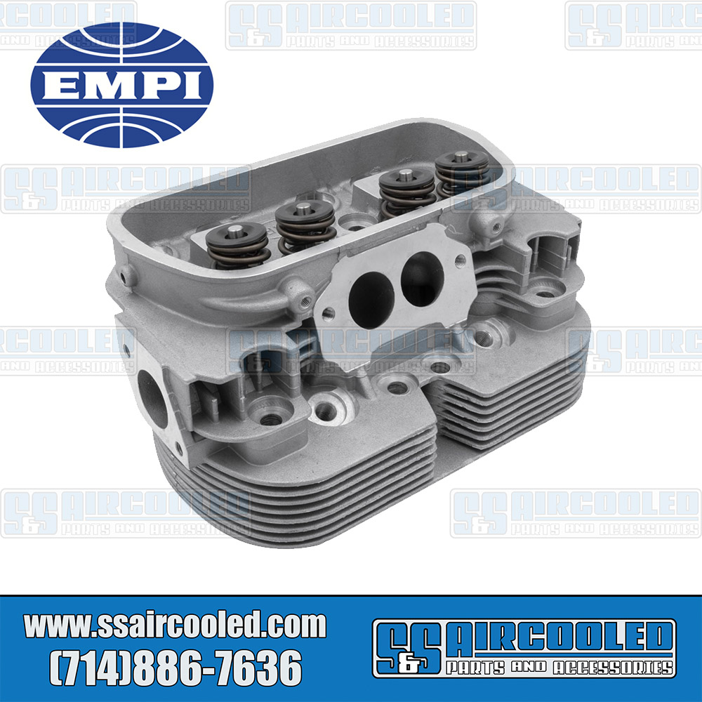 EMPI VW GTV-2 Cylinder Head, 42x37.5mm, 90.5/92mm, Dual Springs, VW Bug ...