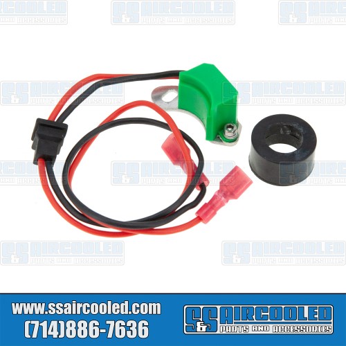 Ignition Module, 034 Style Vacuum Advance Distributor, VW Bug, Super ...
