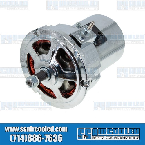 Alternator, AL82NC-55, 55 Amp, Chrome, VW Bug, Super Beetle, Ghia, Bus ...