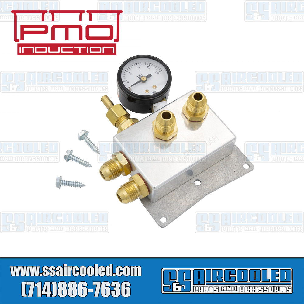 PMO Induction Pressure Control Unit, -6 AN Male Fittings
