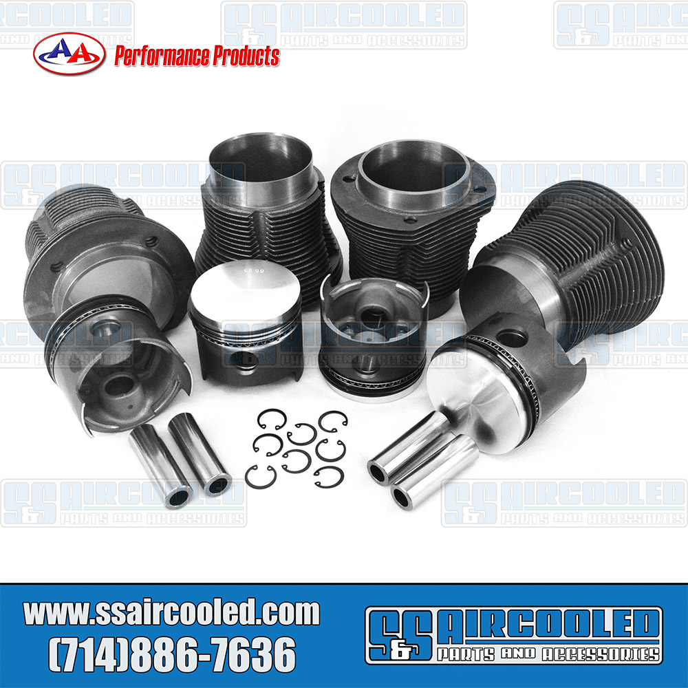 AA Performance Products Piston & Cylinder Set, 88 x 69mm, Cast, Slip-In ...