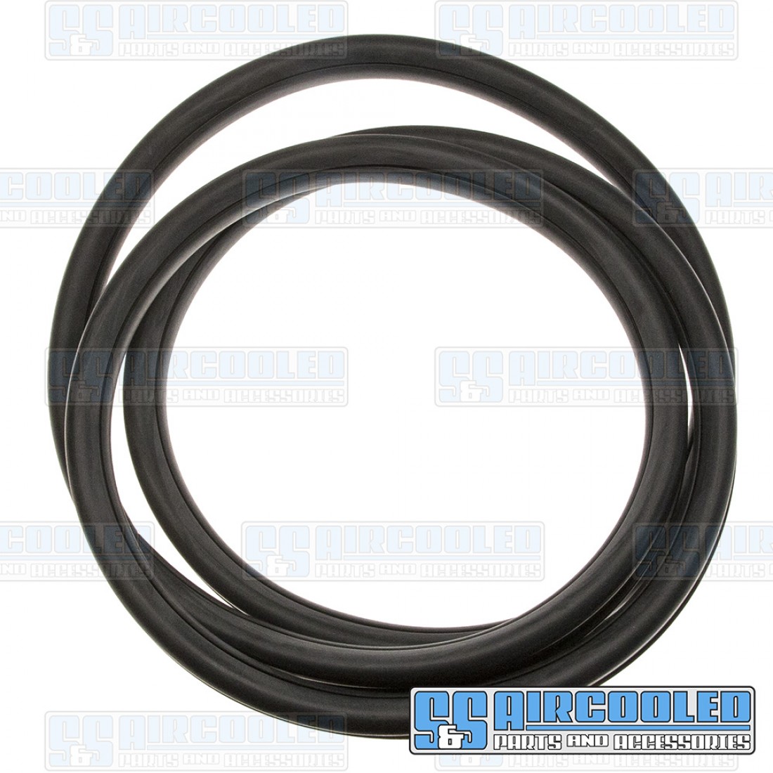 West Coast Metric Window Rubber, 113-121J, Windshield, American Style w ...